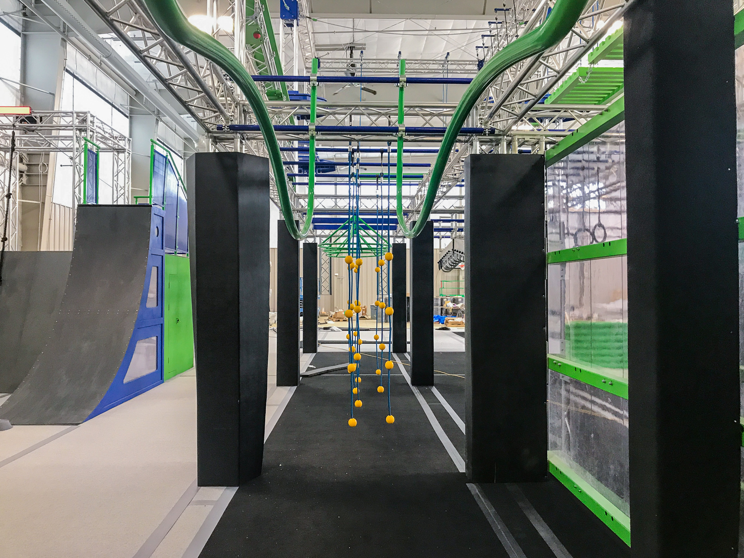 Indoor Ropes Course and Zip Line - Iron Coyote